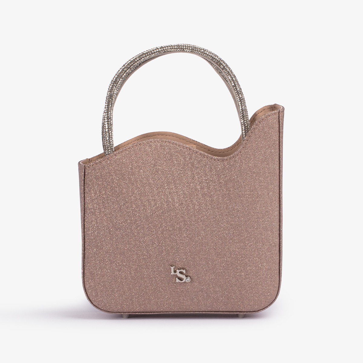 Mini sac nude skin avec Cristaux - Le Silla